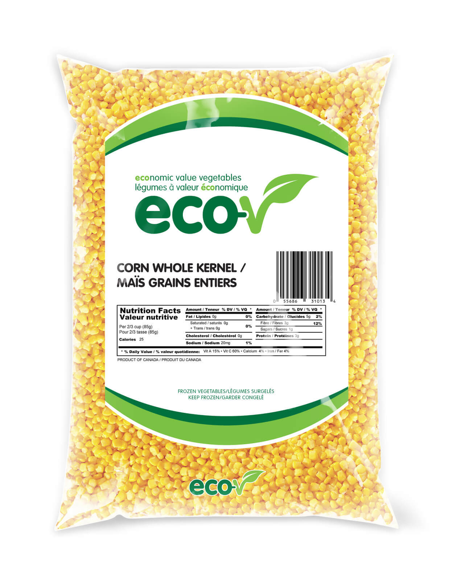 Eco-V Corn Whole Kernel | Arctic Gardens