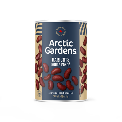 Haricots rouges foncés en conserve (24x540ml) | Arctic Gardens Service ...