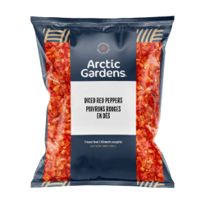 Diced Red Peppers (6 x 2kg) | Arctic Gardens Food Service