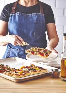 Grilled Vegetable Flatbread Pizza | Arctic Gardens Food Service